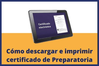 Cómo Descargar E Imprimir Certificado De Preparatoria 2024
